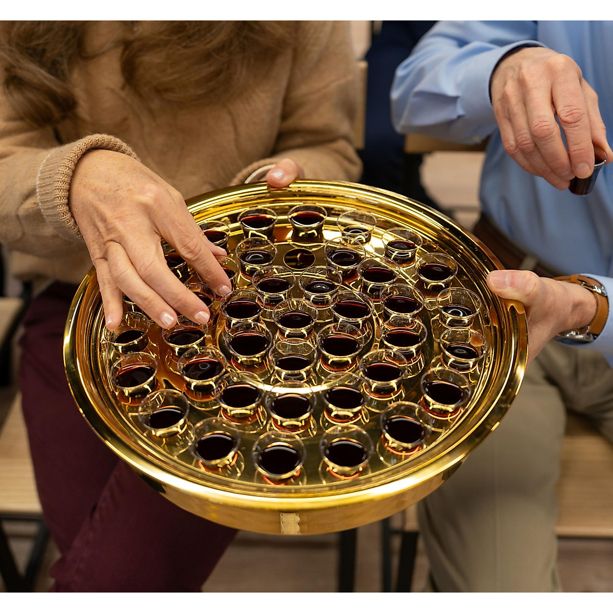 RW Brass Tray and Disk