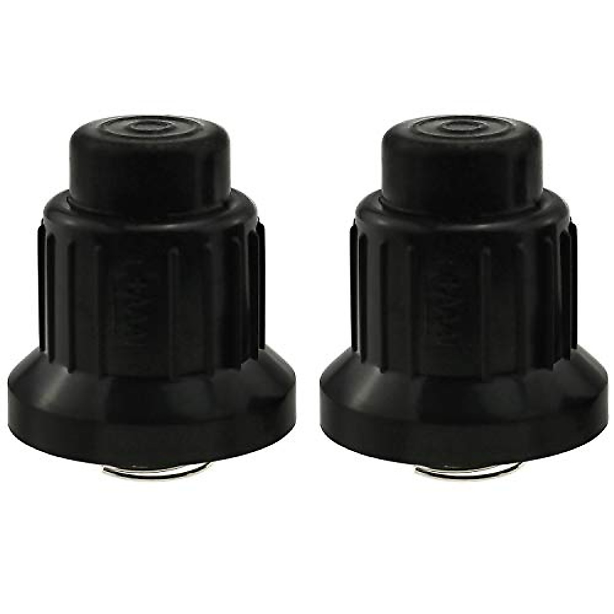 E-outstanding AAA Battery Cap 2PCS AAA Electronic Ignition Push Button Switch Replacement Cap