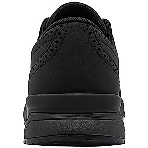 LARNMERN Non Slip Work Shoes for Men Kitchen Chef Slip Resistant Shoe Waterproof Food Service Restaurant Cooking Slip on Sneakers Walking and Casual Comfortable Working Footwear/Black/11