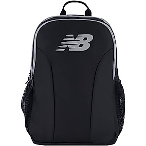 Concept One New Balance Laptop Backpack, Travel Computer Bag for Men and Women, Black, 19 Inch