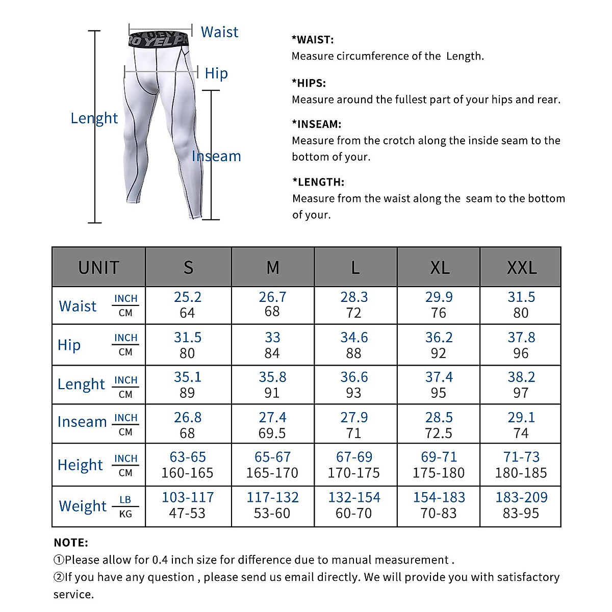 Queerier Mens Compression Pants Workout Running Tights Leggings Men for Sports Yoga 1/3 Pack