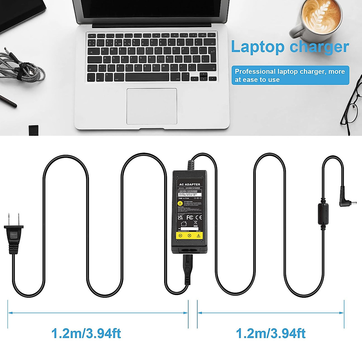 TREE.NB 19V 2.1A AC Adapter Charger for Samsung Notebook Series 5 7 9 Series XE500C21 XE700T1A NP900X1A NP900X1B NP900X3A Ultrabook Ativ Book Laptop