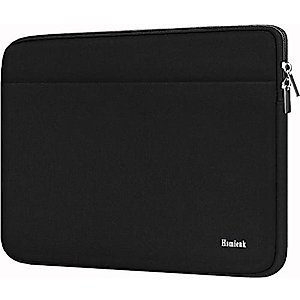 Laptop Case, Laptop Sleeve, 15.6 inch Laptop Bag Shockproof Protective Notebook Case with Accessory Pocket, Briefcase Carrying Laptop Cover for 15.6" HP, ASUS, Dell, Lenovo, Acer,Black
