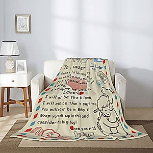 to My Daughter Blanket from Dad | Super Soft Daughter Gifts Letter Printed Throw Blankets 50"x60" | Daughter Gifts from Dad for Bed Couch | Valentines Birthday Present Ideas for Daughter from Dad