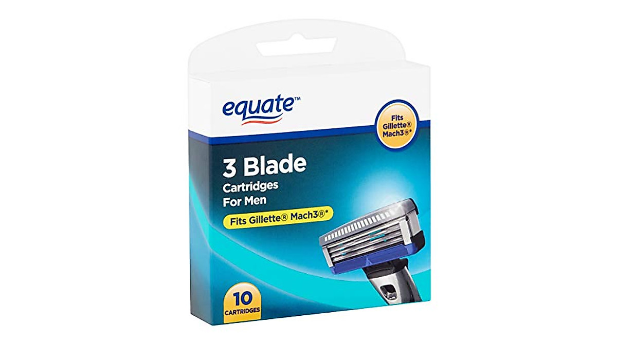 Equate Men's 5 Blade Razor Refills - 4 Count | Smooth Shave