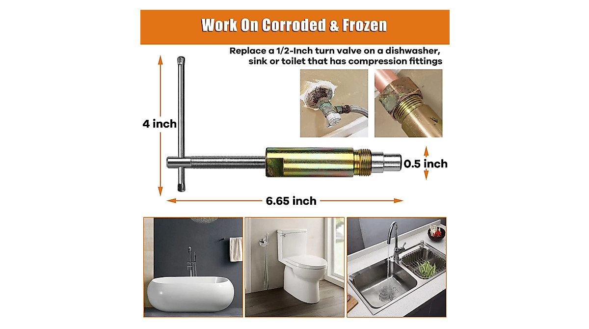 Compression Sleeve Puller Tool - Easy Pipe Removal