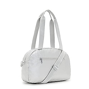 Kipling Cool Defea Metallic Shoulder Bag Bright Metallic