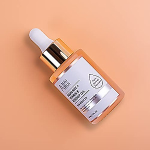 ANAI RUI Squalane + Vitamin E Rosehip Oil Moisturizer for Face Hydrate, Reduce Scars and Stretch Marks, Wrinkles for Smoother, Softer Skin 1 fl. Oz