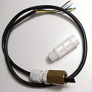 Taidacent I2C Output Digital SHT30 Soil Temperature and Humidity Sensor Thermal Thermocouple Sensor Probe Greenhouse Double Waterproof