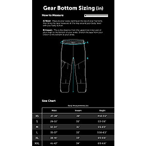 Level Six Surge Semi-Dry Paddling Pants-Charcoal-XL