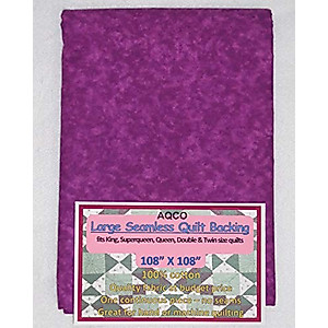 Quilt Backing, Large, Seamless, from AQCO, C44395-407, Hyacinth