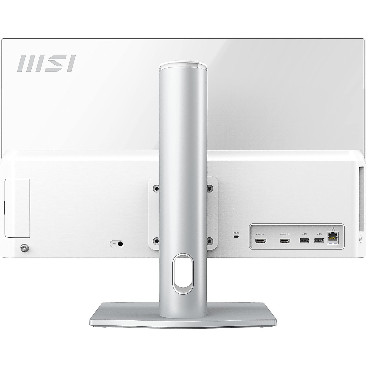 MSI Modern AM242TP AIO Desktop, 23.8" FHD Touchscreen, Intel Core i5-1135G7, 8GB Memory, 256GB SSD, WiFi 6, BT 5.1, FHD Webcam, White, Windows 10 Home (11M-484US)