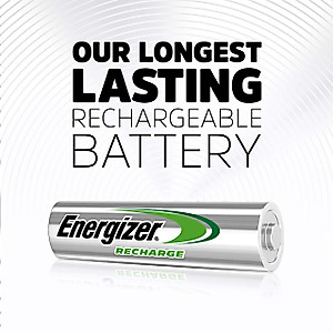 Energizer Rechargeable AA and AAA Batteries Bundle (8 Count)
