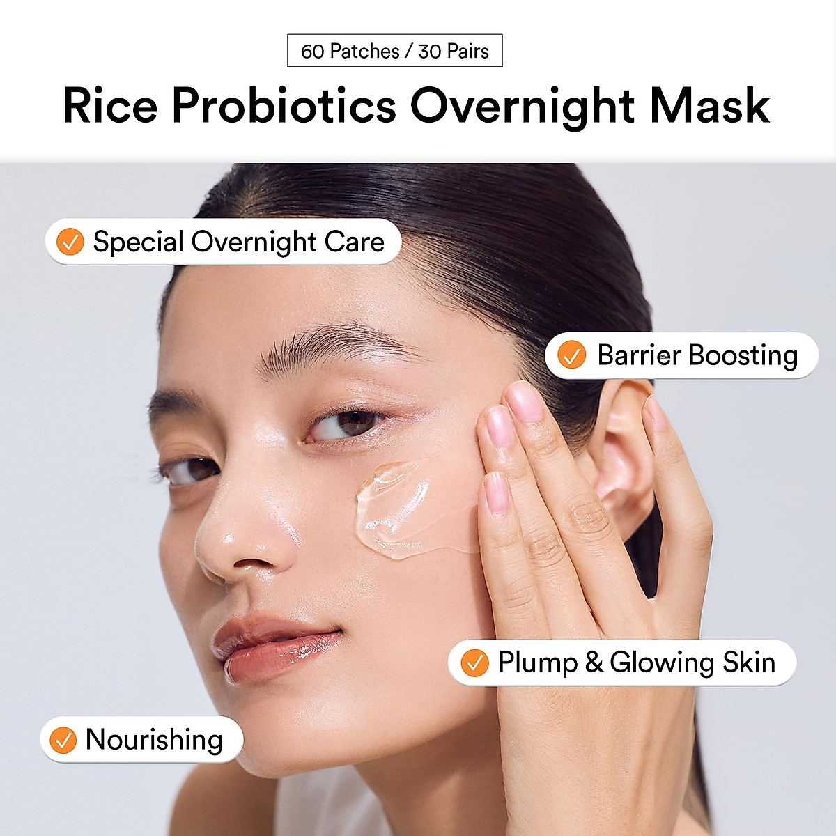Abib Rice Probiotics Overnight Mask Barrier Jelly 2.7 fl oz I Moisturizer for Slugging Intensive Hydrating Nourishing Face Sleep Sleeping Mask for Korean Skin Care jelly eye cream clay mask glass skin