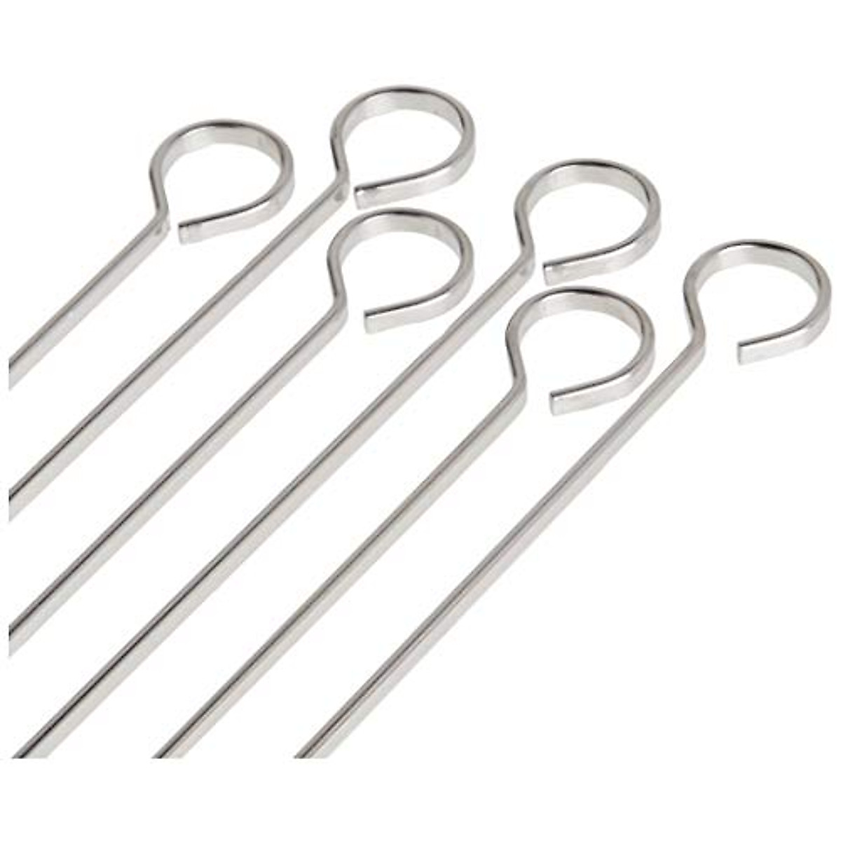 Norpro Stainless Steel 12-Inch Skewers, Set of 6