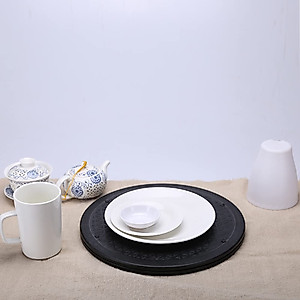 Aketek 12 Inch Heavy Duty Rotating Swivel Steel Ball Bearings Stand Monitor/TV/Turntable/Lazy