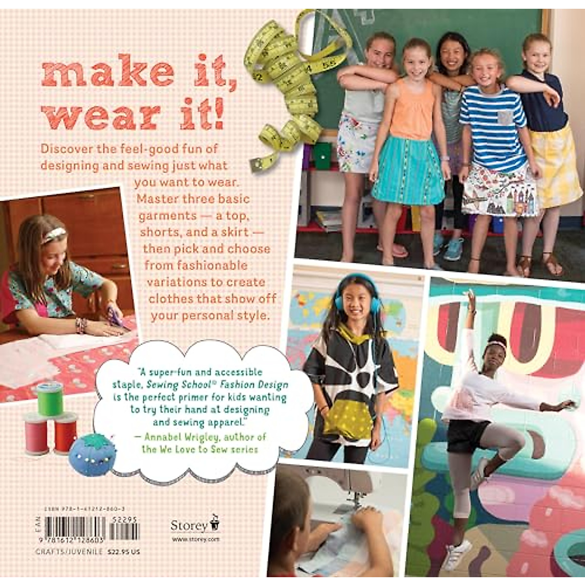 Sewing School ® Fashion Design: Make Your Own Wardrobe with Mix-and-Match Projects Including Tops, Skirts & Shorts