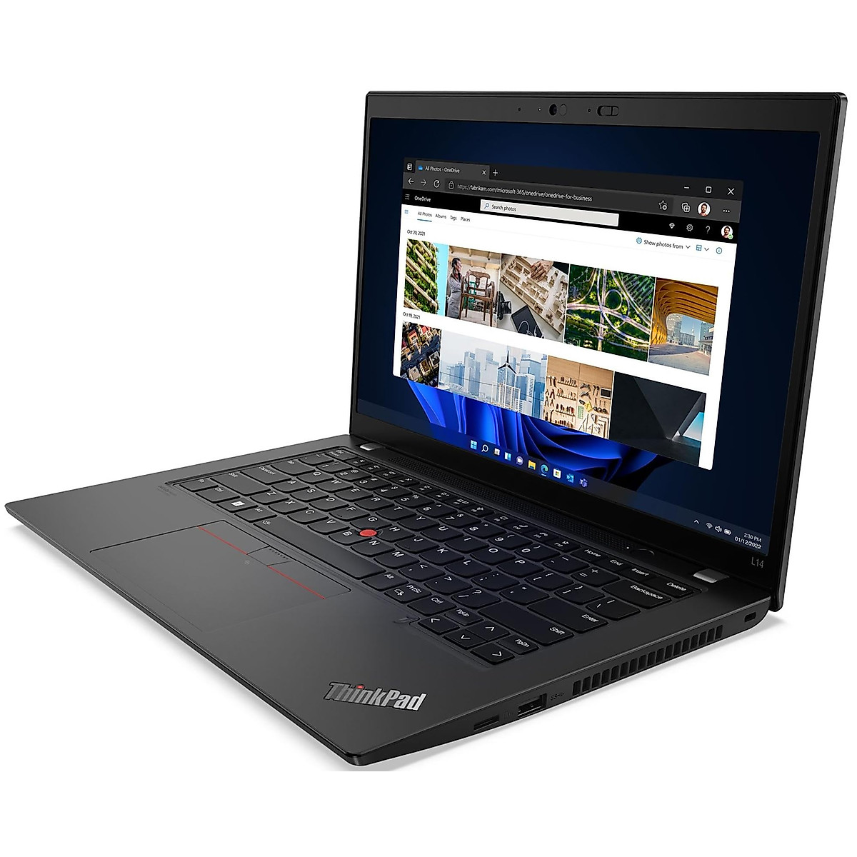 Lenovo ThinkPad L14 Gen 3 Touchscreen 14.0" FHD IPS Home & Business Laptop (Intel i5-1235U 10-Core, 16GB RAM, 256GB PCIe SSD, Intel Iris Xe, WiFi 6, Bluetooth 5.2, Webcam, HDMI, Win 11 Pro) with Hub