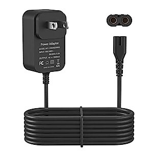 NFGEKT 4V for Wahl Magic Clip Cordless Charger, 4V Wahl Clipper Charger for Wahl Shaver 8148/8591/8164/8504, Wahl 1919 100 Year Hair Clipper, Wahl 5-Star Magic Clip Cordless Shavers.