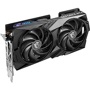 MSI Gaming GeForce RTX 4060 8GB GDRR6 128-Bit HDMI/DP Nvlink TORX Fan 4.0 Ada Lovelace Architecture Graphics Card (RTX 4060 Gaming X 8G)