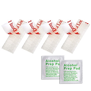YiePhiot EZ Pass/IPass/IZoom/SunPass Mounting Strips 4 Pcs (2 Sets), Peel and Stick Adhesive Strips Dual Lock Tape