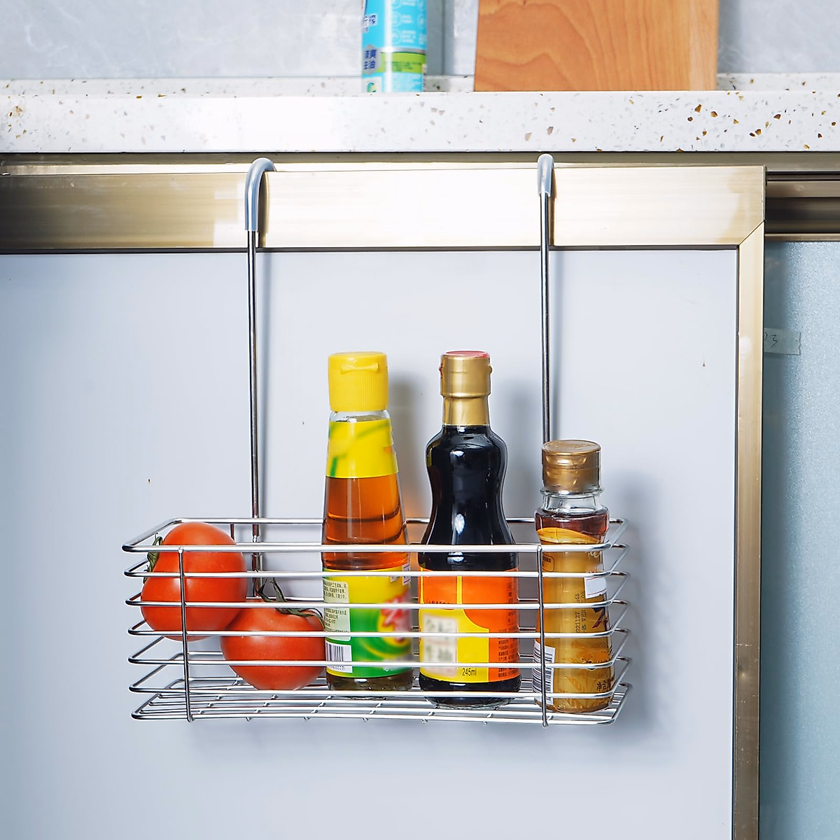 Tsnamay 11.02" Shower Caddies,Hanging Shower Rack Bathroom Rack Storage Rack,304 Stainless Steel Rust Proof,Total height 12"/30.5cm