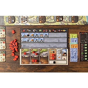 Capstone Games: Imperial Steam, Strategy Board Game, Plan, Build and Expand Your Railway Network, 2 to 5 Players, 120 Minute Play Time, Ages 15 and Up
