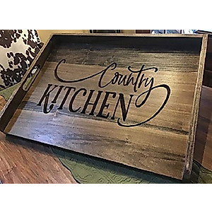 Beautiful Handrcrafted Farmhouse Style Carved Engraved Wooden Stovetop Cover Noodle Board with Optional Personalization