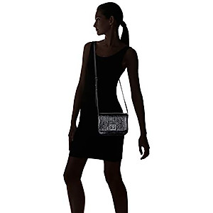 A|X ARMANI EXCHANGE womens Liz - Small Strap Shoulder Bag, Neroblack, One Size US