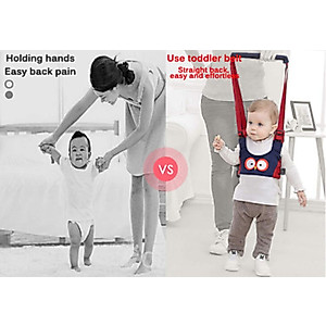 Mekysd Toddler Walking Assistant Fashion Harness Safety Toddler Belt Walking Wing Infant Kid Safe Guard Style Belt (Green, 6-24 Months)