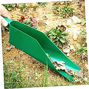 YARNOW 2pcs Gutter Shovel Ditch Supplies Garden Leaves Shovels Townhouses Cleaner Roof Tool for Tools Downspout Getter Spoon Gutters Guard Villas Cleaning Leaf Scoop Hand Home