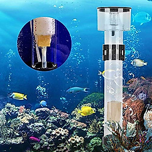 Protein Skimmer Aquarium Filters Acrylic Fish Tank Filter Separator with IQ5 Aquarium Filter Accessory