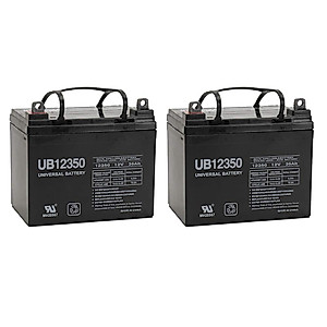 Universal Power Group Compatible 12V 35AH Wheelchair Battery for Pride Mobility Jazzy 1103-2 Pack