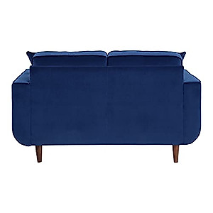 Lexicon Mapleton Living Room Loveseat, Navy Blue
