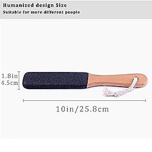 Kinepi Foot File Callus Remover Foot Scrubber,Professional Pedicure Foot Rasp Removes Cracked Heels,Dead Skin,Corn,Hard Skin,Pumice Stone for Feet Scraper File Brush Tools for Wet and Dry Feet