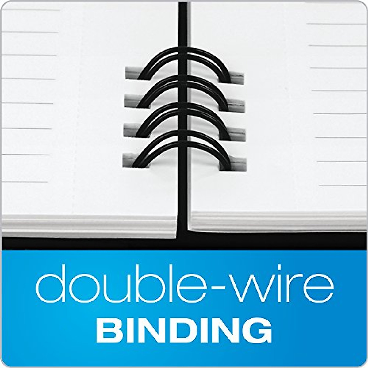 Oxford Stone Paper Notebook, 8-1/2" x 11", Blue Cover, 60 Sheets, 2 Pack (161646)