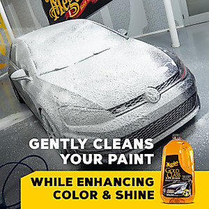 Meguiar's Gold Class Car Wash, Car Wash Foam for Car Cleaning - 64 Oz Container