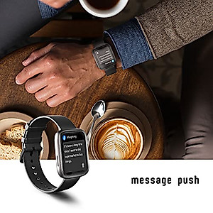 Smart Watch Make Calls,AMZSA Sport Smart Watch Support Calls dial 120+ Sport Modes Health Heart Rate Fitness Tracker Custom Watch Faces for andorid Phones Compatible with iPhone for Men Women