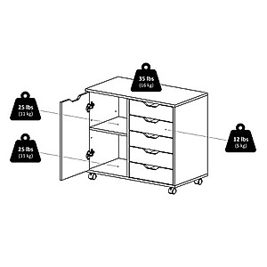 Winsome cabinets Wood Halifax Storage/Organization, Black
