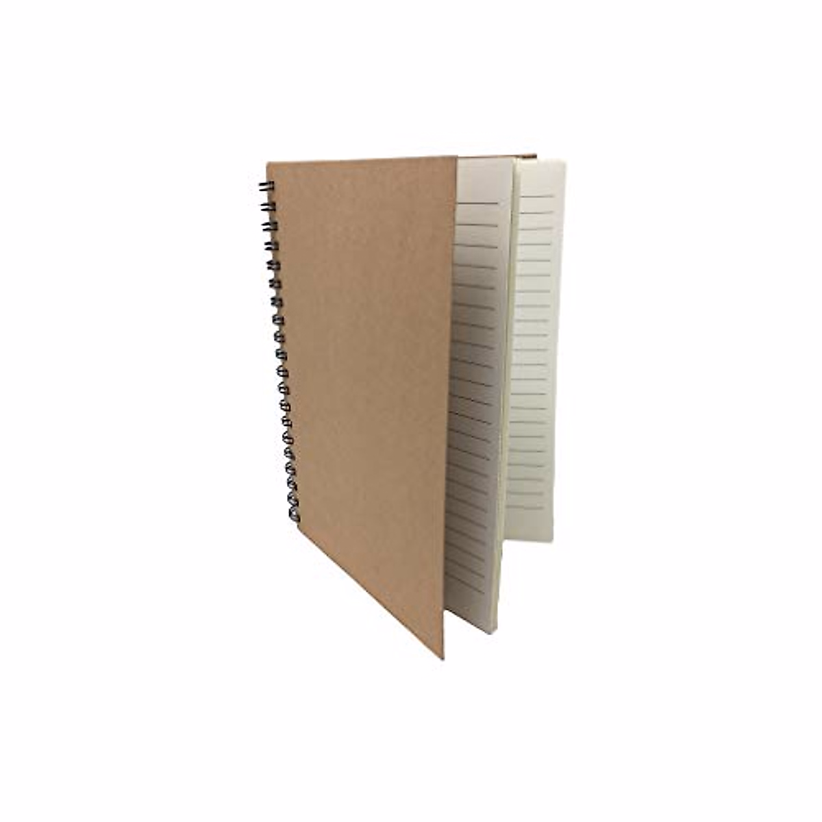 Notepads with Kraft Paper Covers (5 x 7 with Inside Flap Pocket 3-Pack, 60 sheets per notepad)