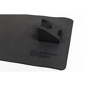 Brilliance Depot Guitar Mat with Cradle Neck Support - Durable, Non-Slip High Quality TPE Material - Complete with Microfiber Guitar Cloth