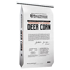 BACKWOODS ATTRACTION Persimmon Flavored Deer Corn 50lb. Bag