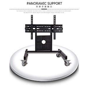 sunter98 Rolling TV Mount Stand Trolley 32-65inch Plasma Screen LED LCD Monitor Low Height Stand Cart D750