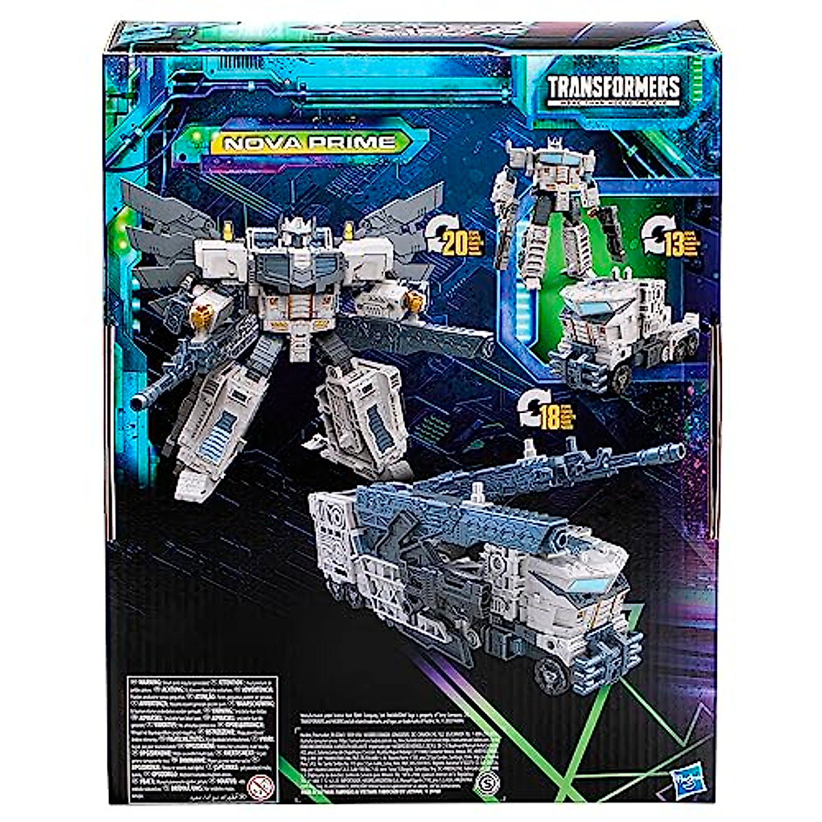 Transformers Toys Legacy Evolution Leader Class Nova Prime Toy, 7-inch, Action Figures for Boys and Girls Ages 8 and Up (Amazon Exclusive)