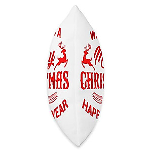 CLASSIC CHRISTMAS HOLIDAYS DECO NEW YEAR GREETING Christmas Deco New Year's EVE Greetings Womens Mens Kids Throw Pillow, 18x18, Multicolor