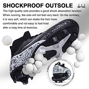 Mens Soccer Shoes Soccer Cleats Women Football Cleats Tacos De Futbol para Hombre Football Shoes for Turf Futsal Shoes Cleats Football Turf Cleats Professional Football Training Boots AG FG