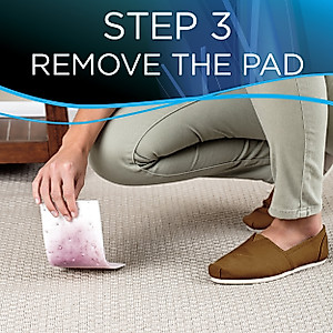 Bissell Stomp 'N Go Pet Lifting Pads + Oxy for Stain Removal on Carpet & Area Rug Cleaning, 20 Pack, 2194, 20 Count