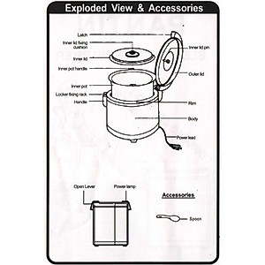 Pantin Commercial Electric Rice Warmer (Warm Function only, not a Cooker) - (For Measurement Purpose: 50 Cup Raw/100 Cup Cooked) 120V, 95W, NSF, ETL Listed