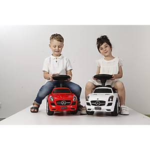 Best Ride On Cars Mercedes Benz push Car, White