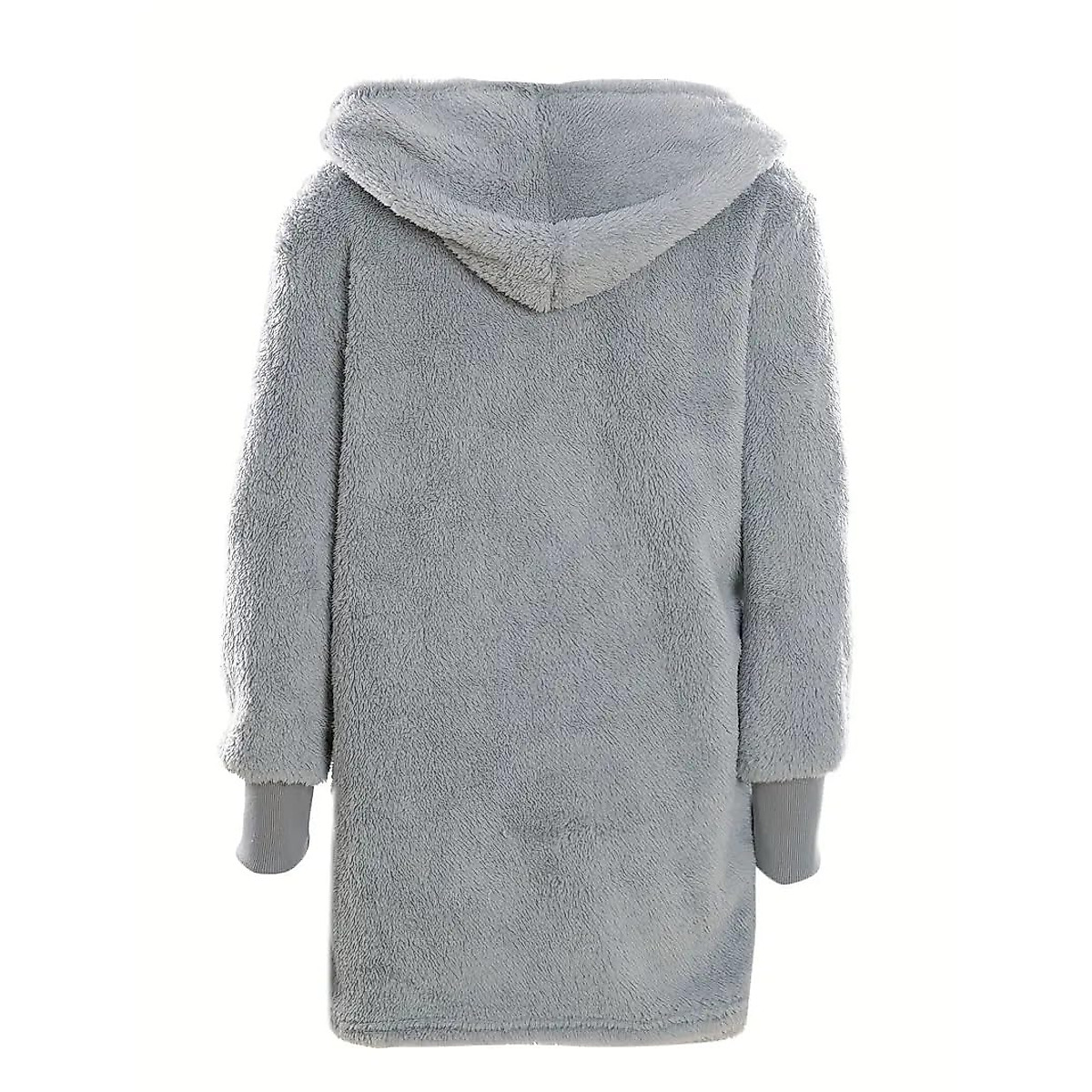 Vakkest Women's Fuzzy 3 Piece Sweatsuit Open Front Cardigan Crop Tank Tops Lounge Sets Outfit Pajamas Sherpa Outwear Nightwear